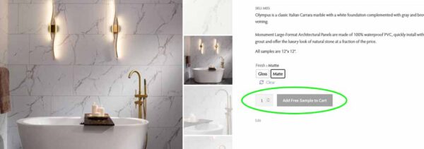 Samples - Monument Wall Panels